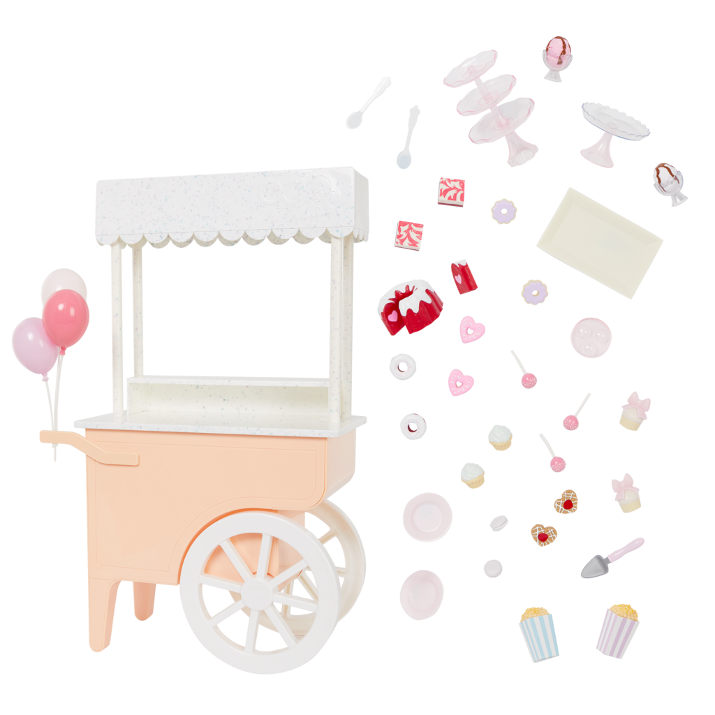 Sweet Stop Ice Cream Truck – Blue | 18" Doll Playset | Our Generation